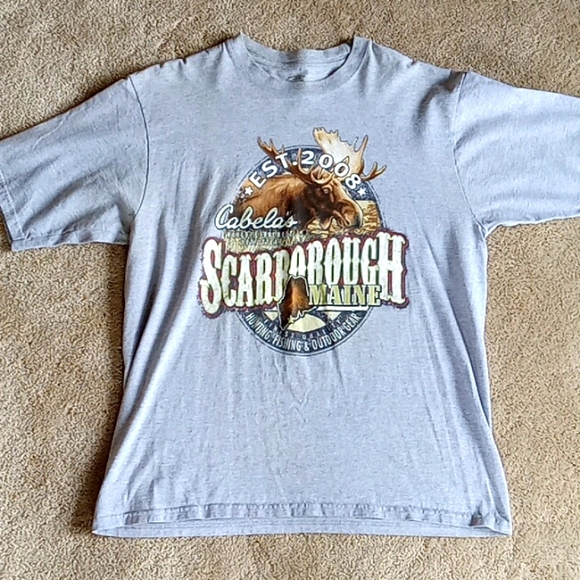 Cabela's | Shirts | Cables Y2k Graphic Mens Tshirt | Poshmark